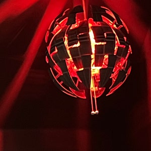 Ikea PS 2014 Star Wars Death Star Exploding Pendant Ceiling Light Lamp ...