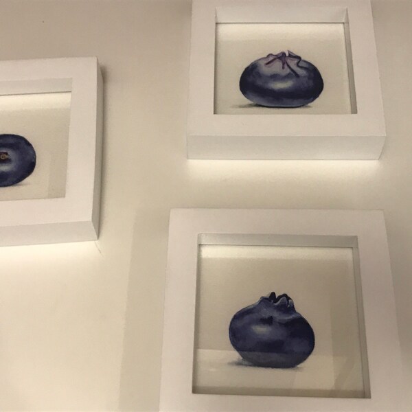 Mini Blueberry Prints, 4x4" - Etsy