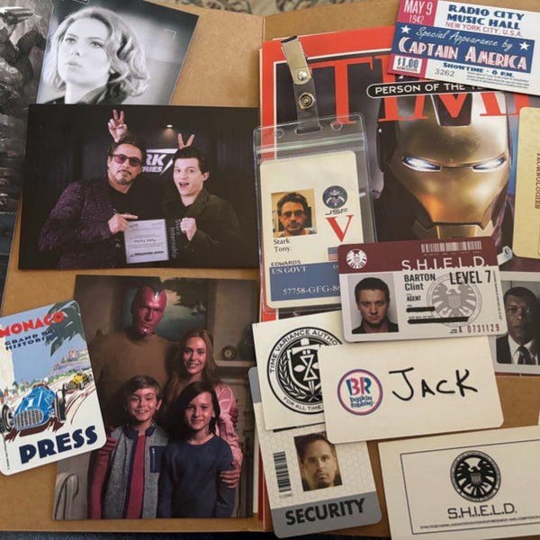 Iron Man Secret File Ironman Files Tony Stark S.H.I.E.L.D. Notebook Top ...