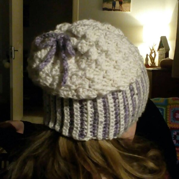 Crochet Hat PATTERN - the Brookville Slouchy Hat, Cap With a Brim ...