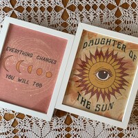 Mushroom Boho Print Boho Art Boho Decor Spiritual Inspirational 8X10 ...