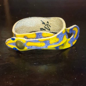 Snake Bracelet Snakelet Ball Python Leather Bracelet - Etsy