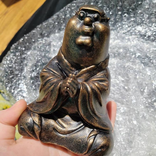 Bronze Peter Griffin Buddha Family Guy Statue Original Sculpt and Cast ...