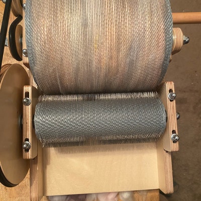 Wool Picker Fiber Collector Fibre Comb Fleece Collector preparation to ...