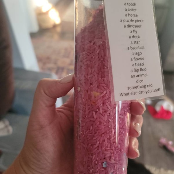 I Spy JUMBO Jar 16oz| Seek and Find |sensory Bottle | Calm Down Jar ...
