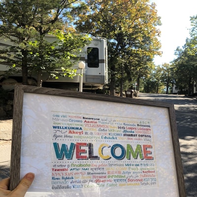 Welcome Sign, Office Wall Art, Classroom Decor, Inclusive Welcome ...