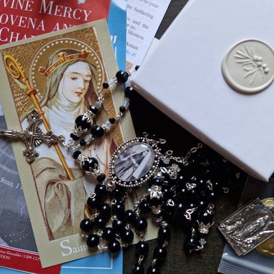 Saint Clare Francis of Assisi Franciscan Tenner Chaplet One Decade ...