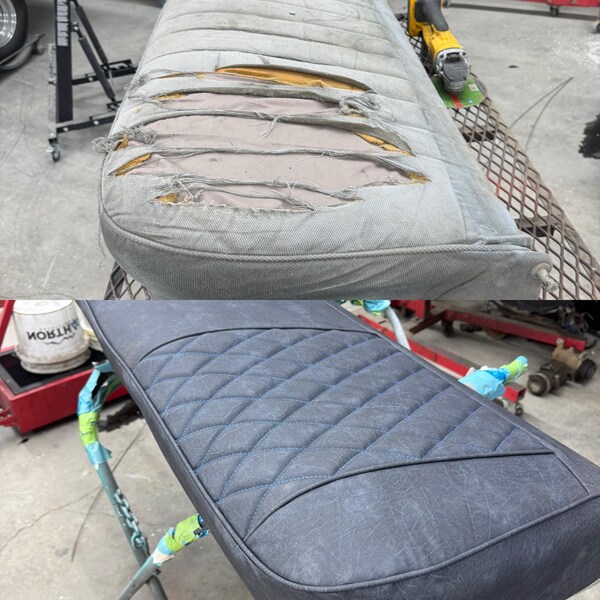 Diamond Western C10 Bench Seat Cover - Etsy