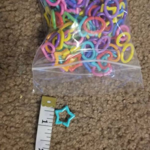 Approx 200 Mini Plastic Links - 44g - Etsy