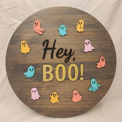 Halloween Ghosts Bundle SVG, Halloween Svg, 12 Hanging Ghosts ...