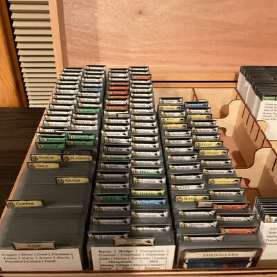 Dominion Card Game INSERT for Dominion Case Completely - Etsy