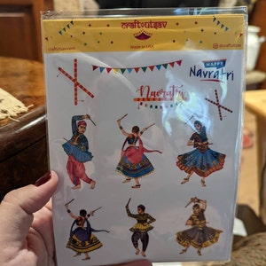 Durga Puja Sticker Dassehra Kolkata Shubh Bijoya Maa - Etsy