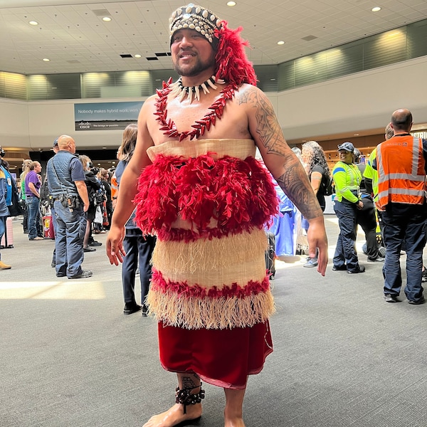Samoan Pale Fuiono or Samoan Head Dress. Luau Party, Wedding ...