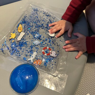 Squish Mat Squish Bag, Squish Panel, Sensory Bag, Water Bag, Water Mat ...