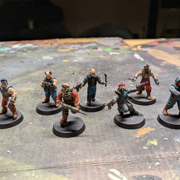 Heavy Drop Troop Squad || 11 Miniatures || 3D Printed || 28mm Heroic ...
