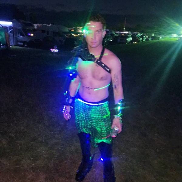 Holographic Shell Armor | Poseidon Armor | Mermaid Cosplay | Pauldron ...