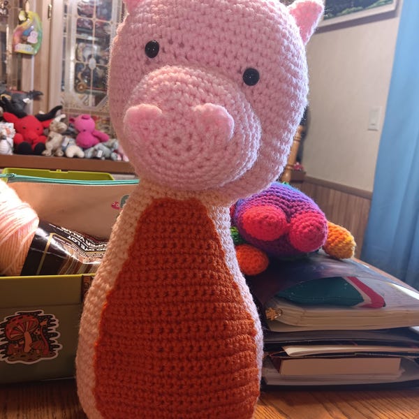 Elio the Dragon Crochet Pattern - Easy Beginner Amigurumi Pattern PDF ...