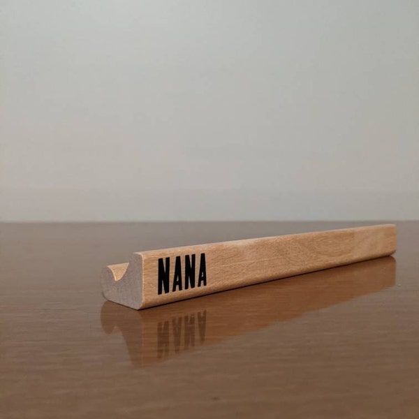 Laser Engraved Custom Scrabble Letter Holder Rack With Your Name or ...