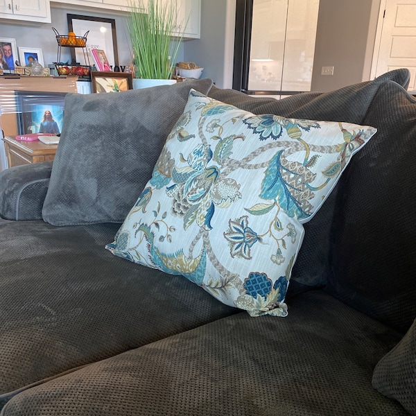 Throw Pillow Cover Make It Rain Nectar by Kelly Ripa Multicolor Pillow ...