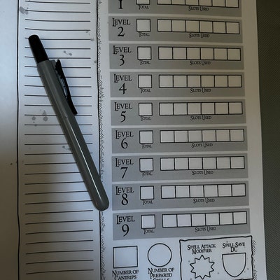 Dnd Party Tracker DM Tools RPG Dnd - Etsy