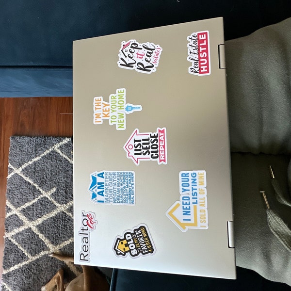 Realtor Gift | Real Estate Agent Stickers | Home Seller Stickers Set ...