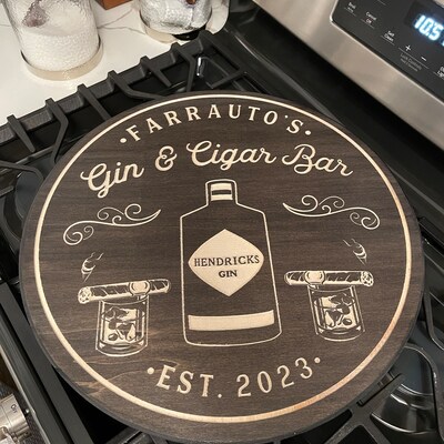 Fireside Sign Antlers Sign Personalized Signs Carved Sign - Etsy