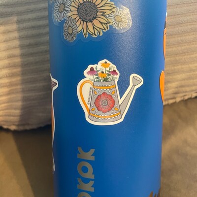 Watering Can Sticker Stickers Gardening Sticker Stickers for Hydroflask ...