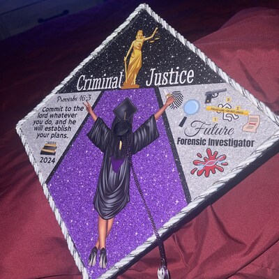 Graduation Cap Topper Label/ Breaking Generational Curses/1st ...