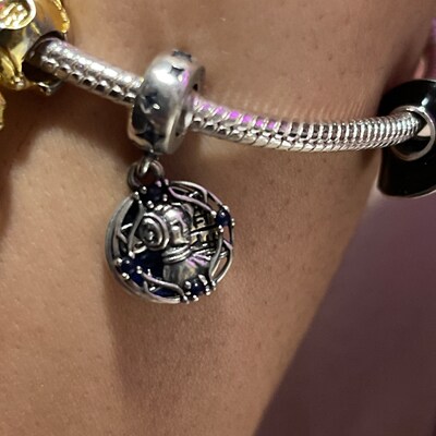 Pandora S925 Silver Sparkling Paw Prints Charm - Etsy