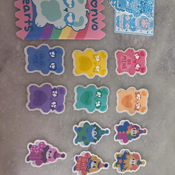 Holographic Clowns Sticker Pack! - Etsy