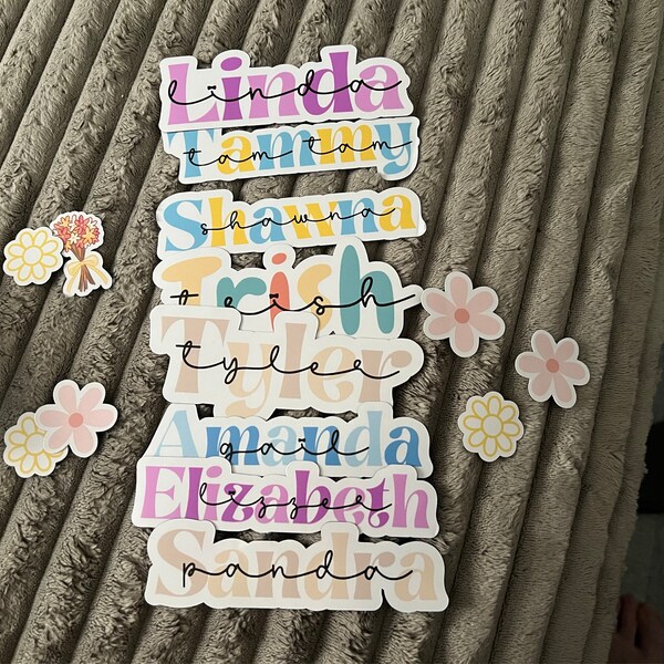 Custom Name Magnet, Personalized Magnet, Name Magnet, Locker Magnet ...