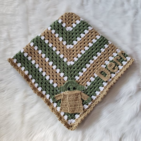 CROCHET PATTERN- Baby Green Alien Applique - Etsy