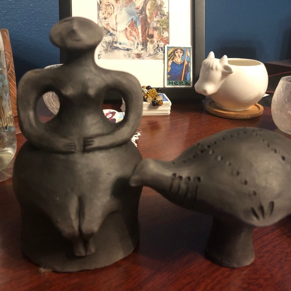 Neolithic Venus Pagan Goddess Clay Cup - Etsy