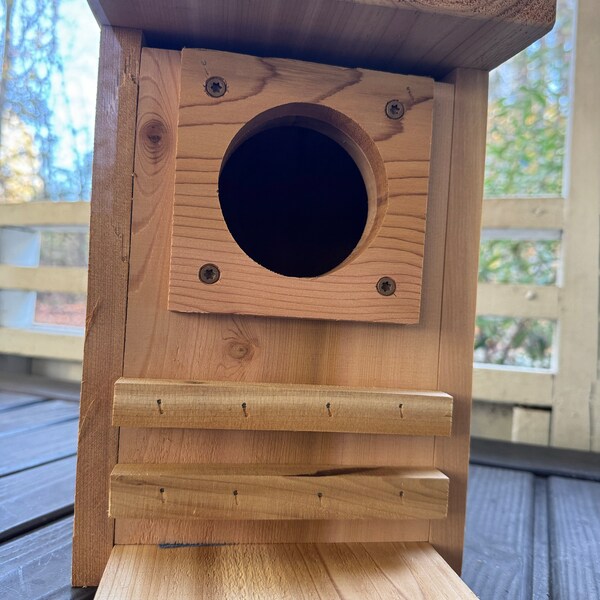 Large Squirrel Box, Spruce, Squirrel Box, Squirrel Nesting Box ...