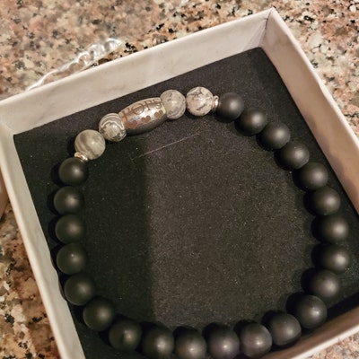 Mens Personalized Bracelet Mens Initial Bracelet Custom Bracelet for ...