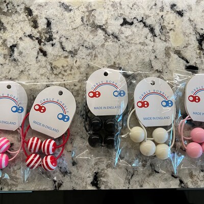 Girls Hair Bobble Ties Retro Hair Bobble Accessories for - Etsy