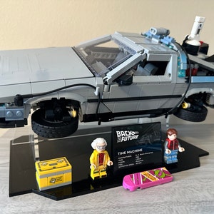 Acrylic Display Stand for Back to the Future Time Machine Set 10300 ...