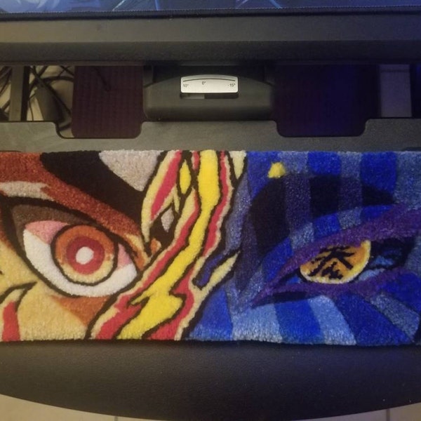 Keyboard Rug Fluffy Keyboard Rug Rainbow Keyboard Pad Rainbow Rug ...