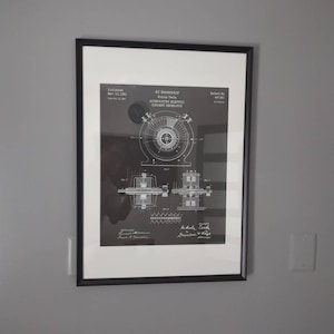 ENIAC First Programmable Computer Patent Print Art 1947 - Etsy