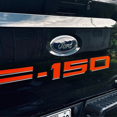 Domed 3D Raised Letters Inserts Compatible With TRD Pro Skid Plate ...