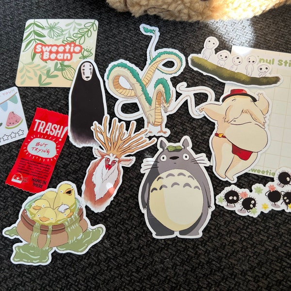 Spirit Vinyl Sticker Sheet - Etsy