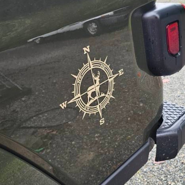 Pennsylvania Hex Compass Decal, Amish Hex Sign, Dutch Compass Wall ...