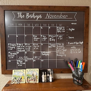 5 Kid Dry Erase Chore Chart for Wall in Mudroom or Kitchen - Etsy