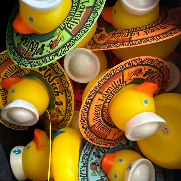 Cruising Ducks Life Preserver Personalized Tags - Etsy