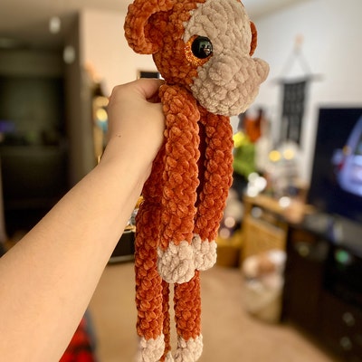 Peep the Monkey Lovey Crochet Pattern PDF ONLY - Etsy