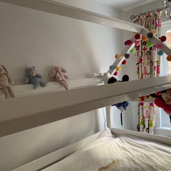 Mix Colors Handmade Cotton Ball String Lights for Bedroom Nursery ...