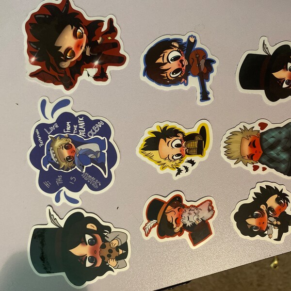 The Band Ghost Inspired Nameless Ghoul Prequelle Stickers - Etsy
