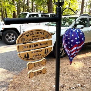 Custom Camping Sign Custom RV Sign Custom Camp Decor Sign Personalized ...