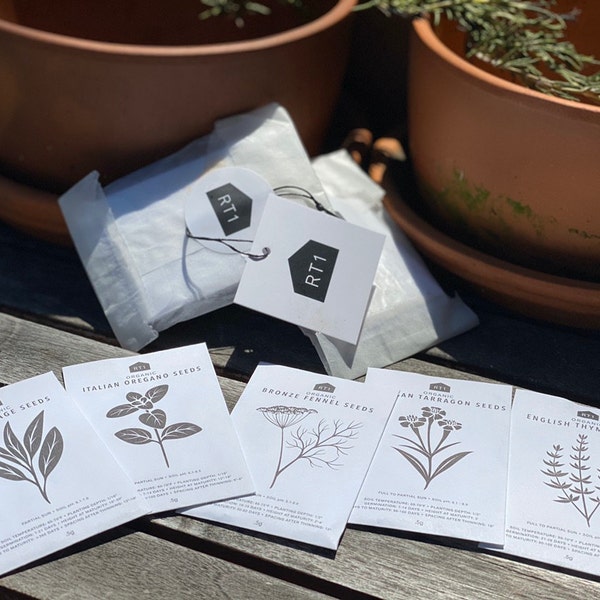 CULINARY HERB SEEDS 2 - Pack of 5 - Etsy
