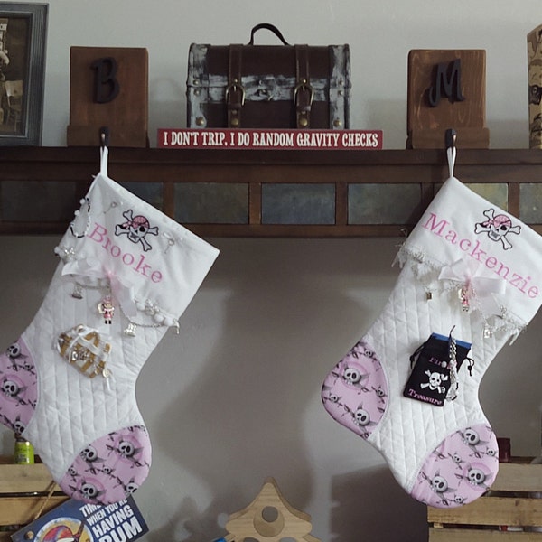 Racing Christmas Stocking With Car Ornament, Black White Ck Heels/toes ...
